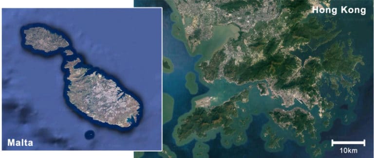 How Big Is Malta? (+ Size Comparison Maps)