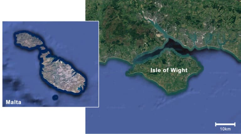 How Big Is Malta? (+ Size Comparison Maps)